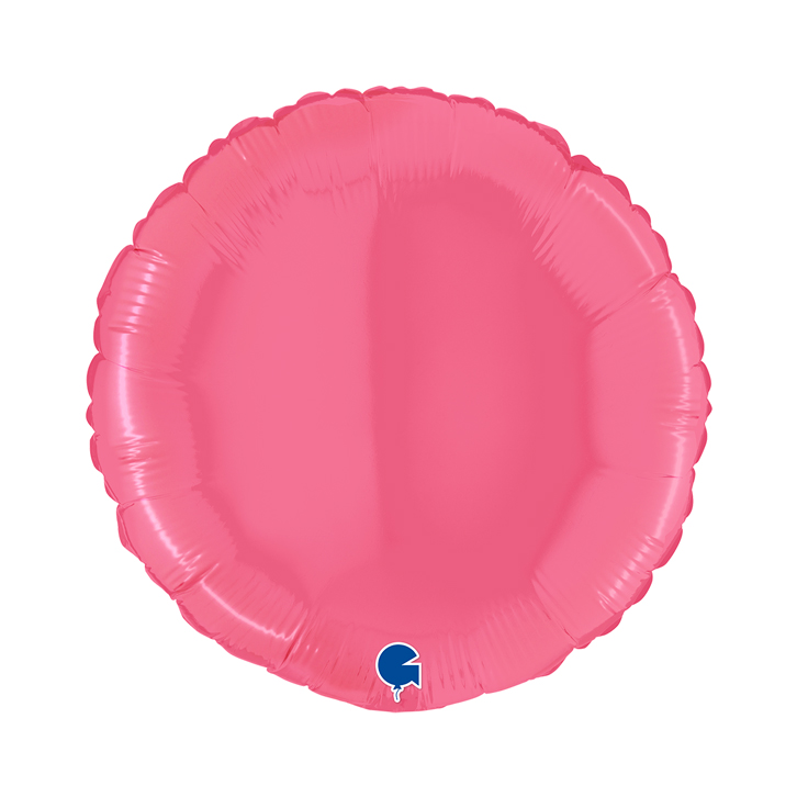Balloon Round 18inc Bubble Gum pink
