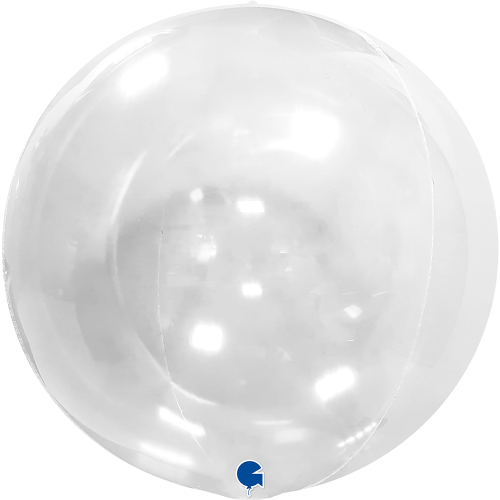 Balloon Globe 19inc Transparent 4D transparent