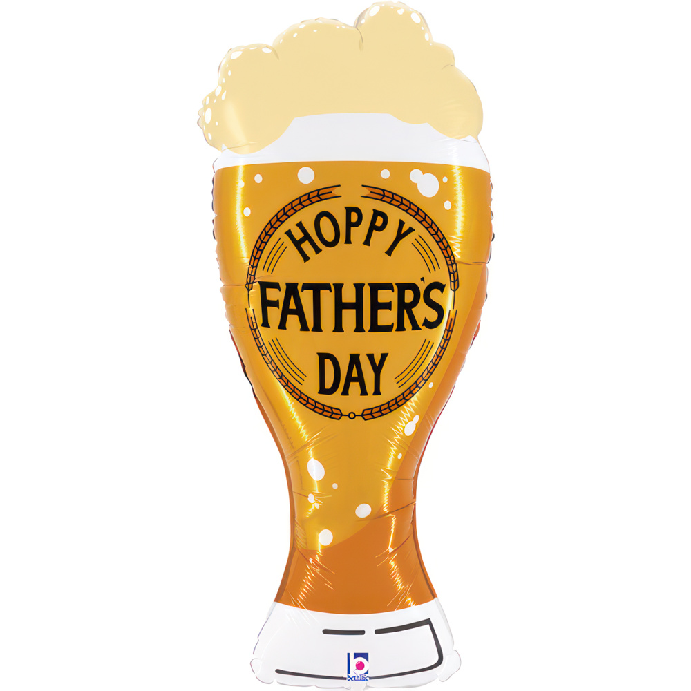Palloncino Hoppy Father's Day Beer oro