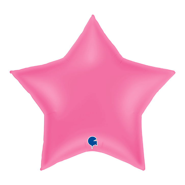Balloon Star 36inc Bubble Gum pink