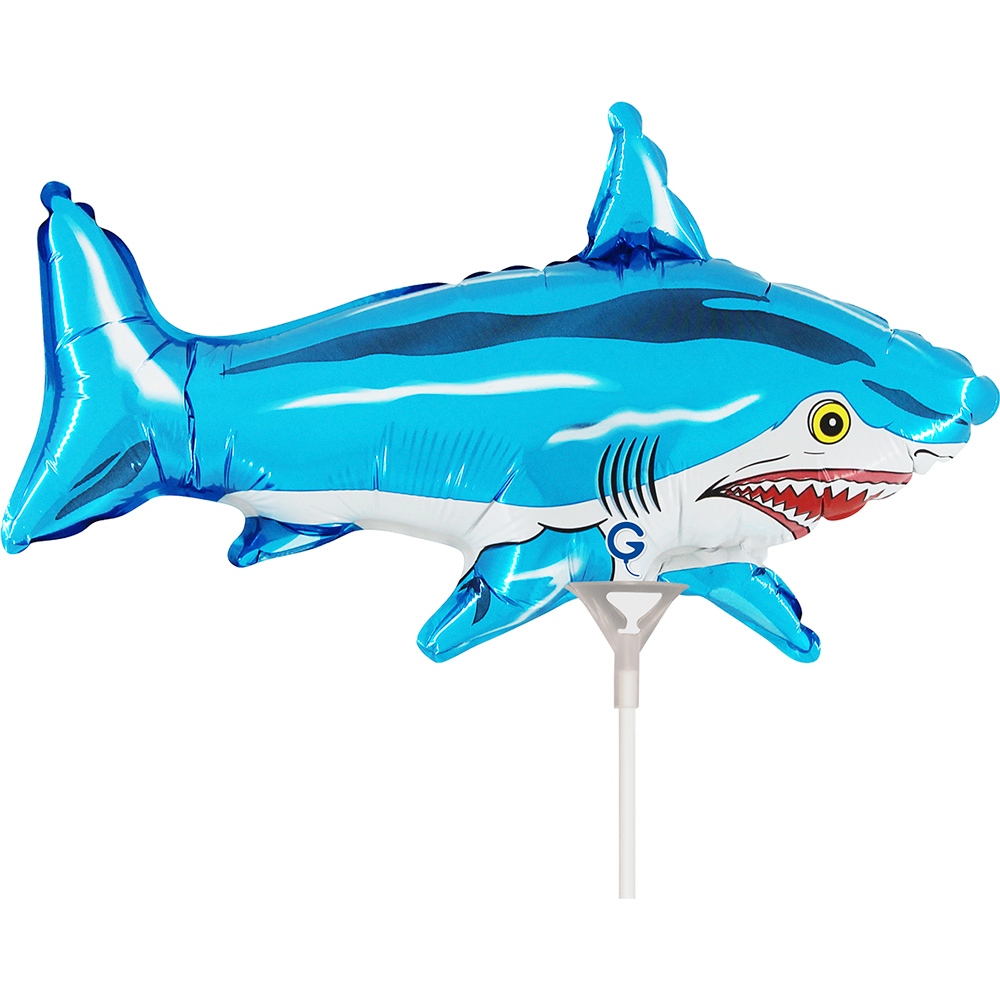 Balloon Shark Blue mini blue
