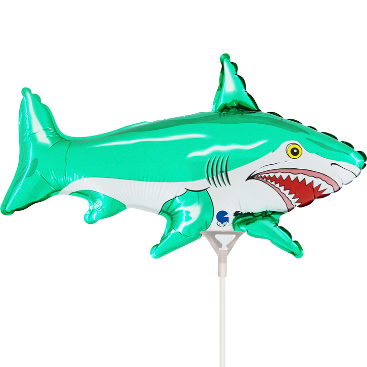Balloon Shark Green mini green