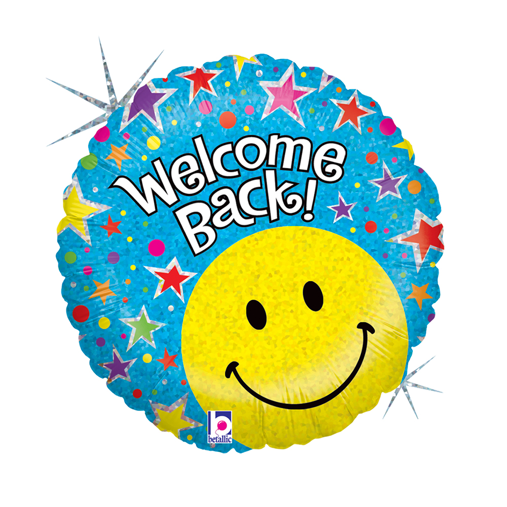 Palloncino R18 Welcome Back multicolore