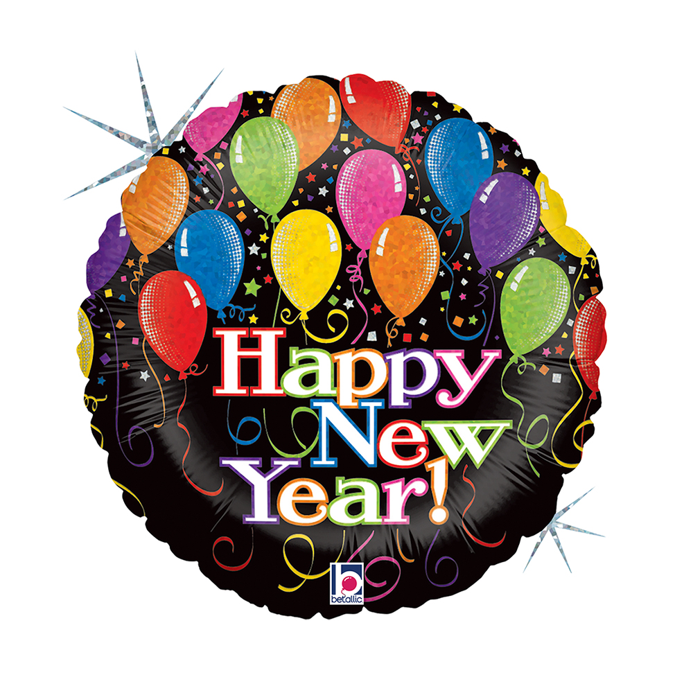 Balloon R18 Party Balloons New Year multicolor