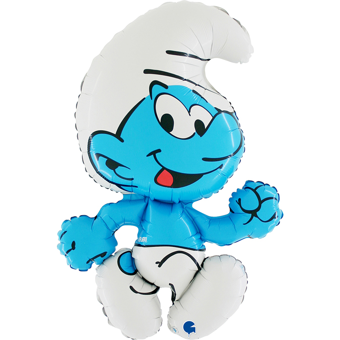 Balloon Puffo blue