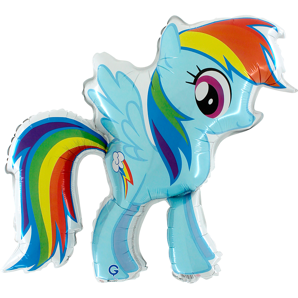 Balloon My Little Pony - Rainbow Dash multicolor