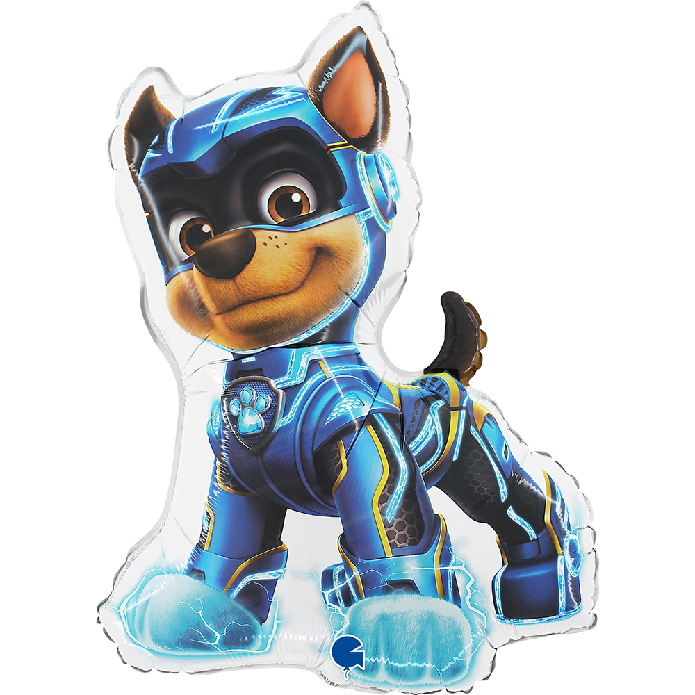 Balloon Paw Patrol Mighty Pups - Chase White blue