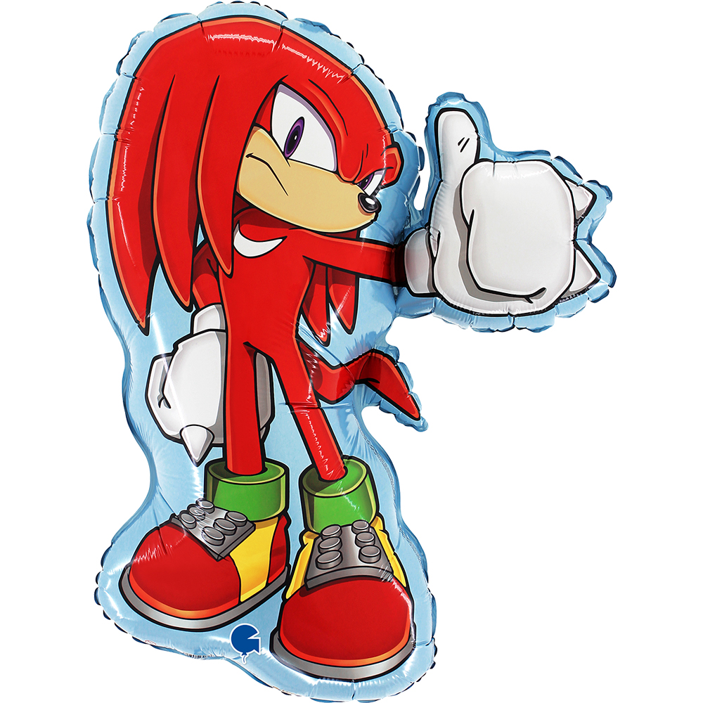 Balloon Sonic - Knuckles red