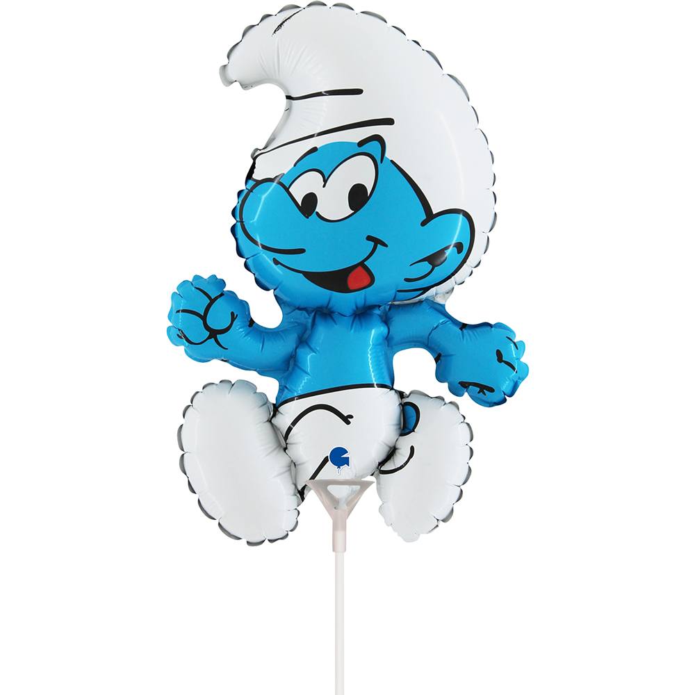 Balloon Puffo mini blue
