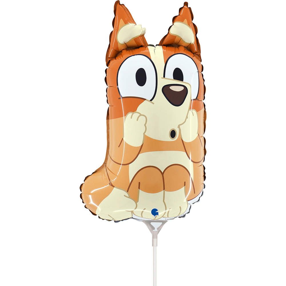 Balloon Bluey - Bingo mini orange